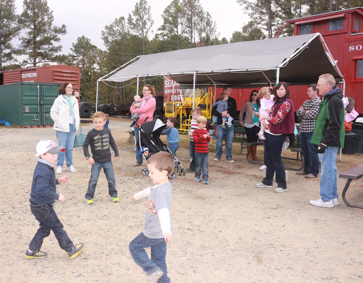 Birthday Party Caboose | Triangle's Train | New Hope Valley Railway