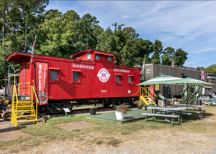 Party Caboose – Triangle's Train | New Hope Valley Railway